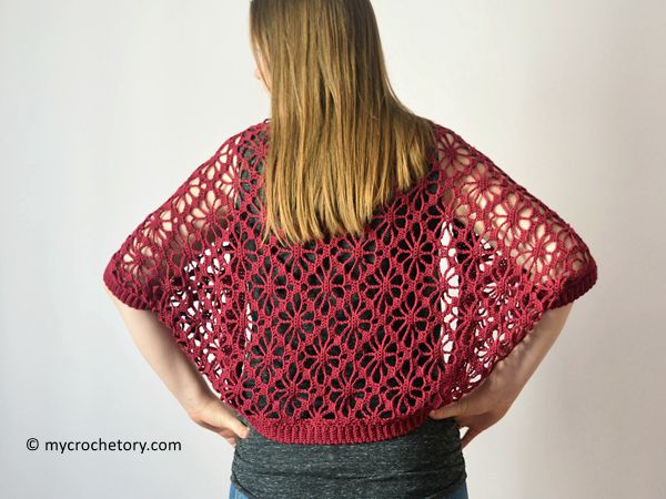 Meadow Lace Shrug – Share a Pattern