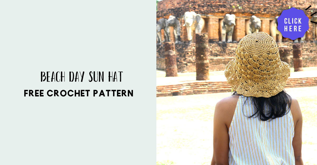 Beach Day Sun Hat – Share a Pattern