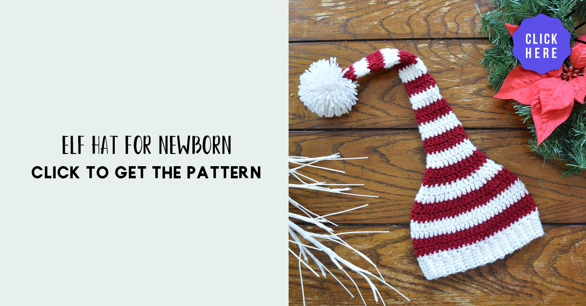 Elf Hat for Newborn – Share a Pattern