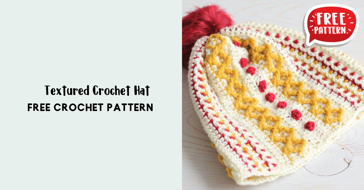 Textured Crochet Hat – Share a Pattern