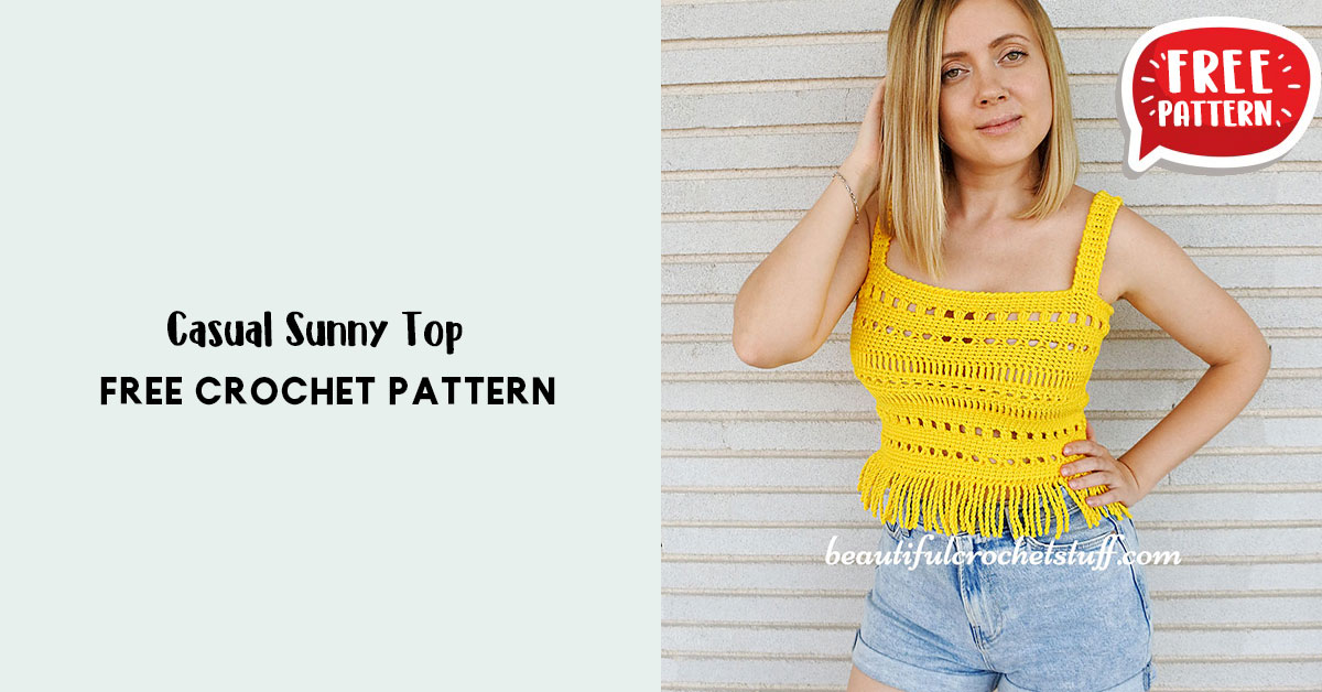 Casual Sunny Top – Share a Pattern