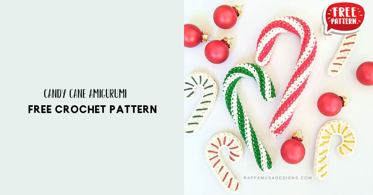 Candy Cane Amigurumi Share A Pattern